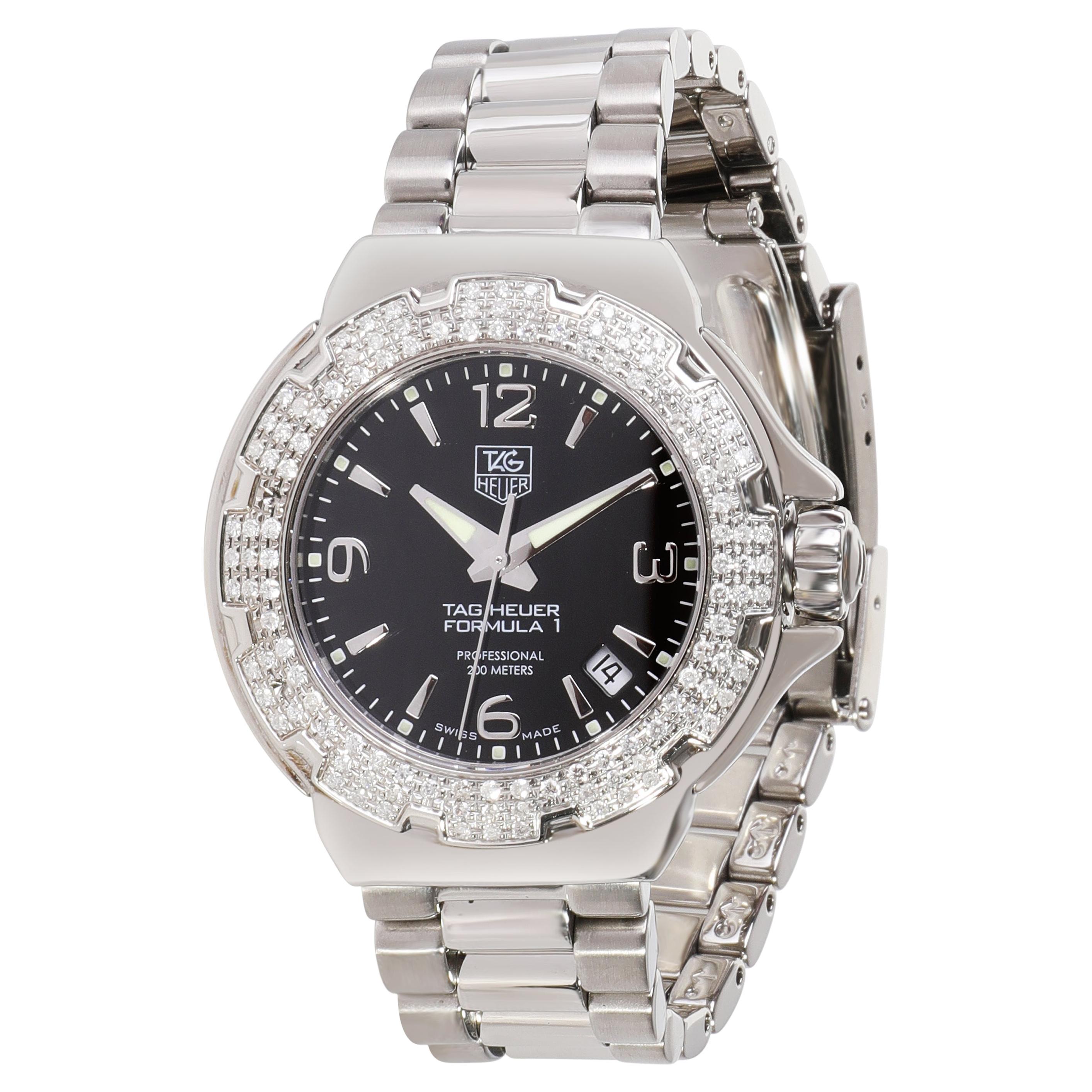 Tag Heuer Formula 1 CAH1213 Women’s Quartz Watch White Dial SS and ...