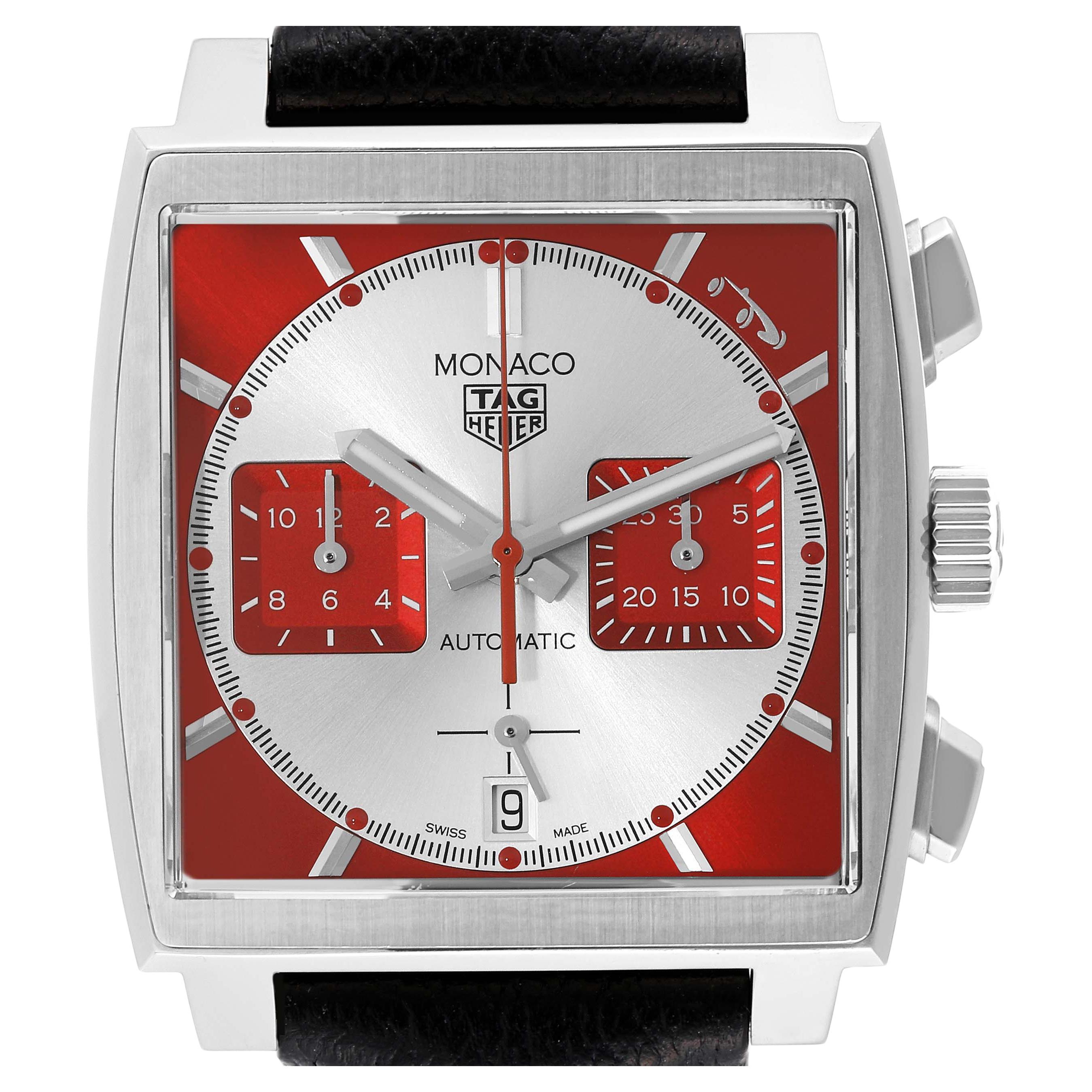 Tag Heuer Grand Prix De Monaco Historique LE Steel Mens Watch CBL2114 Box Card at 1stDibs | tag ...