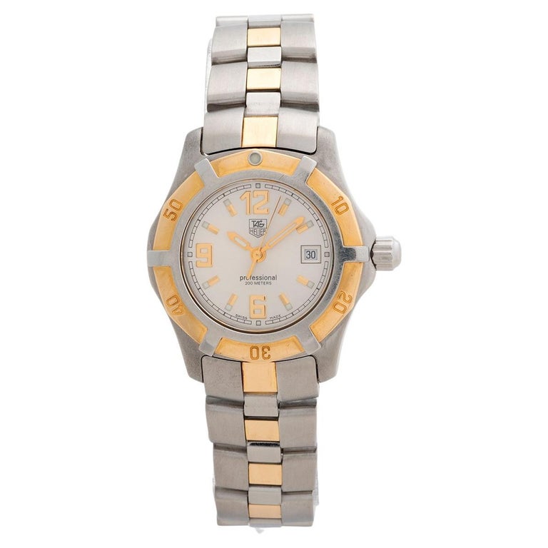Tag Heuer Ladies 2000 Exclusive WN1353, Yellow Gold / Stainless Steel ...