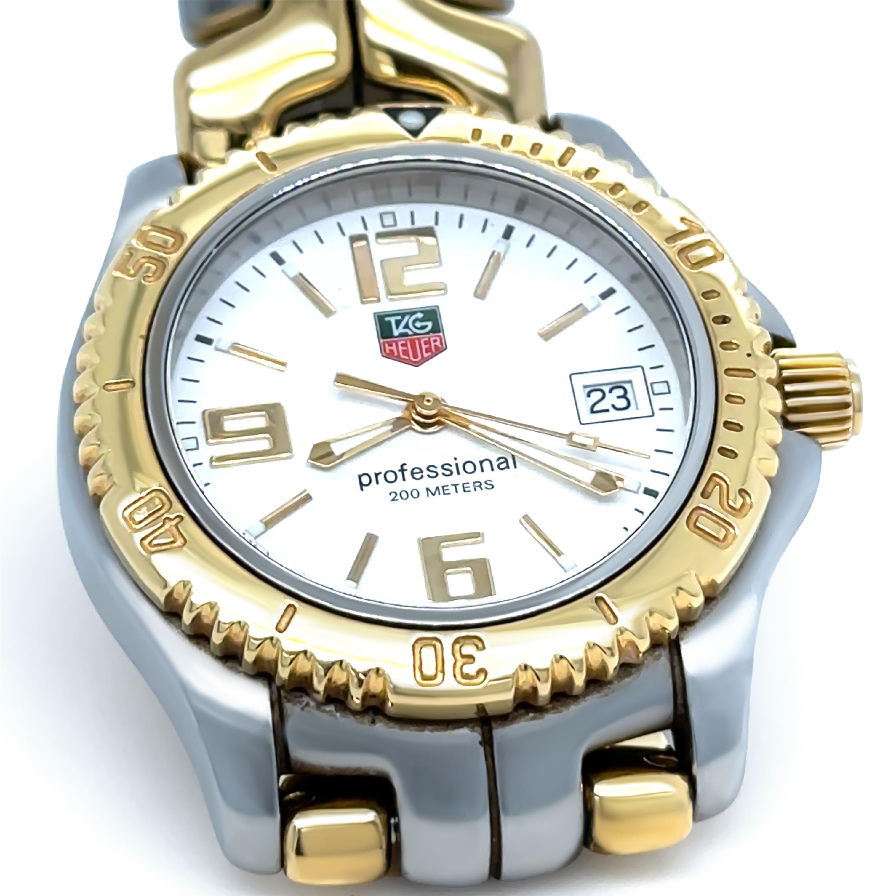 Tag Heuer Link Stainless Steel and Gold Capped Quartz Watch WT1250 ...