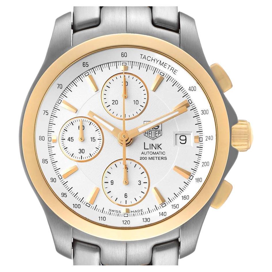 Tag Heuer Yellow Gold Monaco Chronograph Wristwatch at 1stDibs