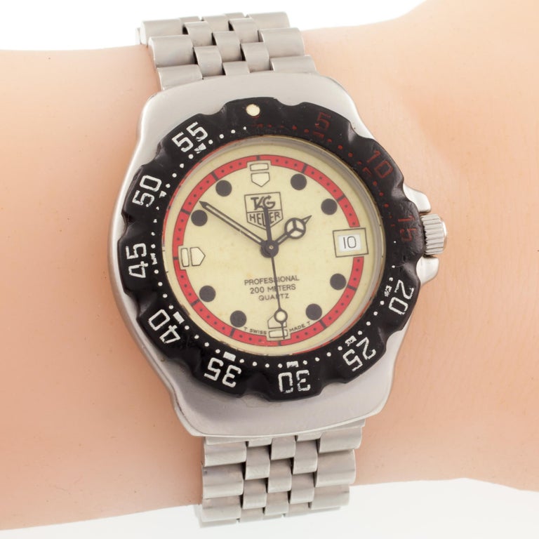 TAG Heuer Men’s Quartz Professional Watch WA1211 Luminous Dial at ...