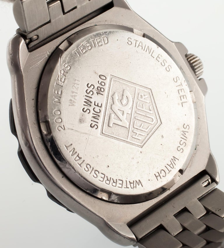 TAG Heuer Men’s Quartz Professional Watch WA1211 Luminous Dial at ...