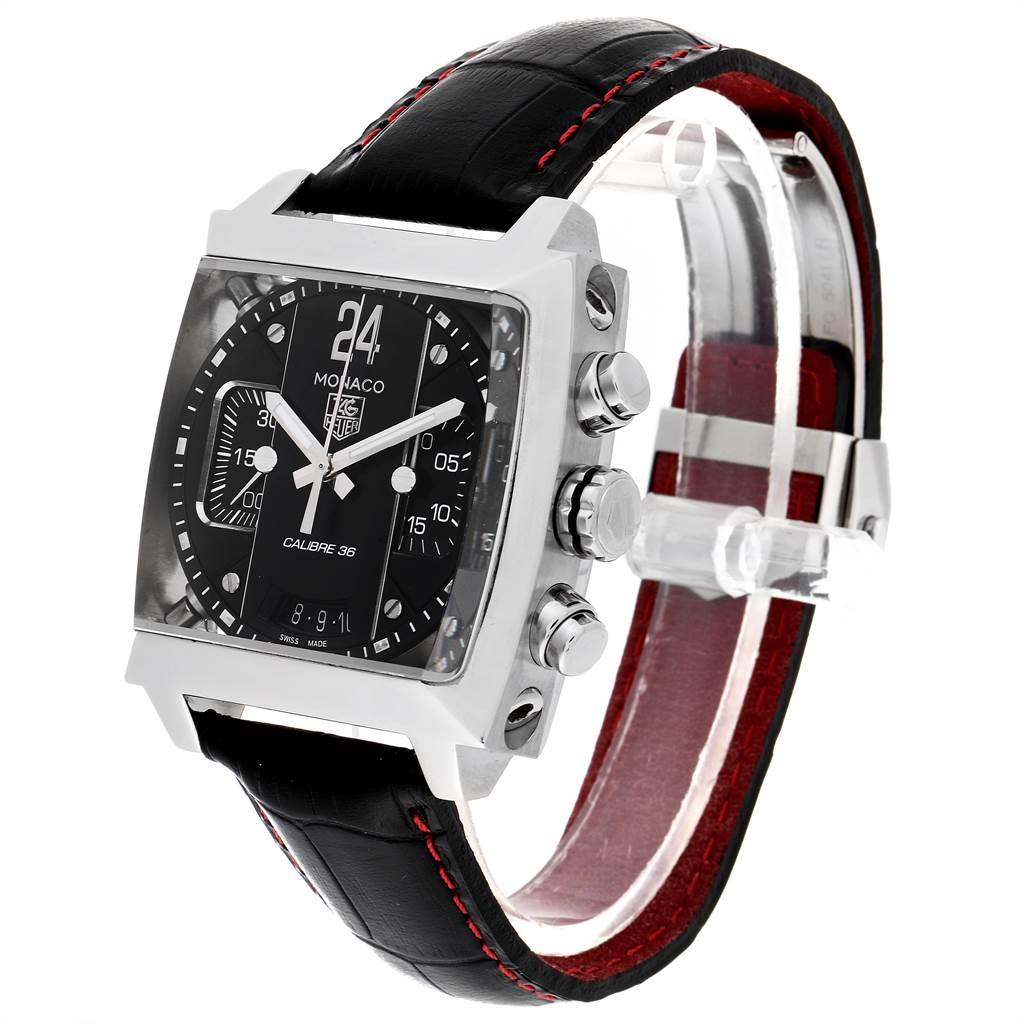 TAG Heuer Monaco 24 Black Dial Chronograph Men’s Watch CAL5113 For Sale ...