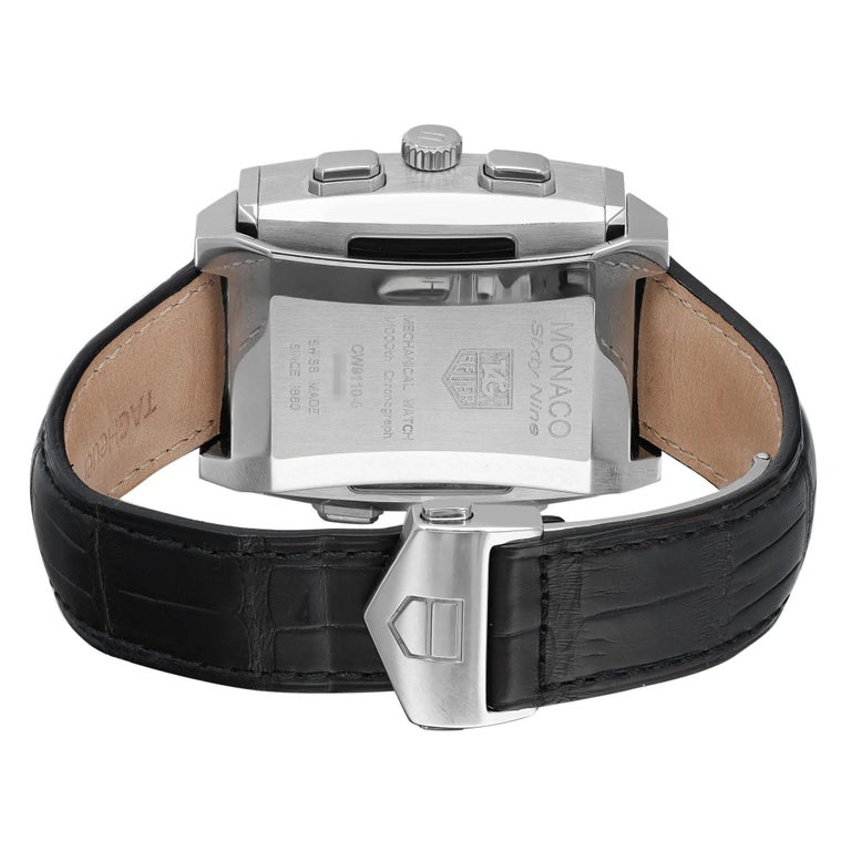 TAG Heuer Monaco 69 Steel Black Dial Analogue-Digital Flip Men Watch ...