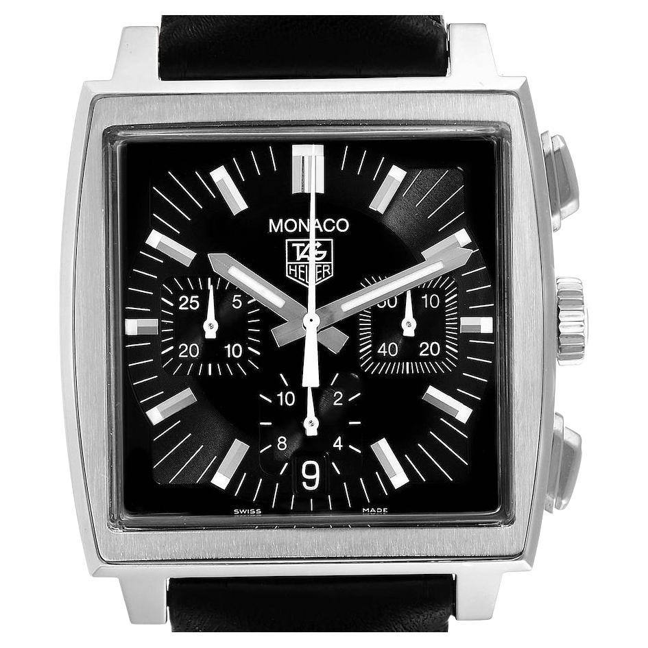 Tag Heuer Yellow Gold Monaco Chronograph Wristwatch at 1stDibs