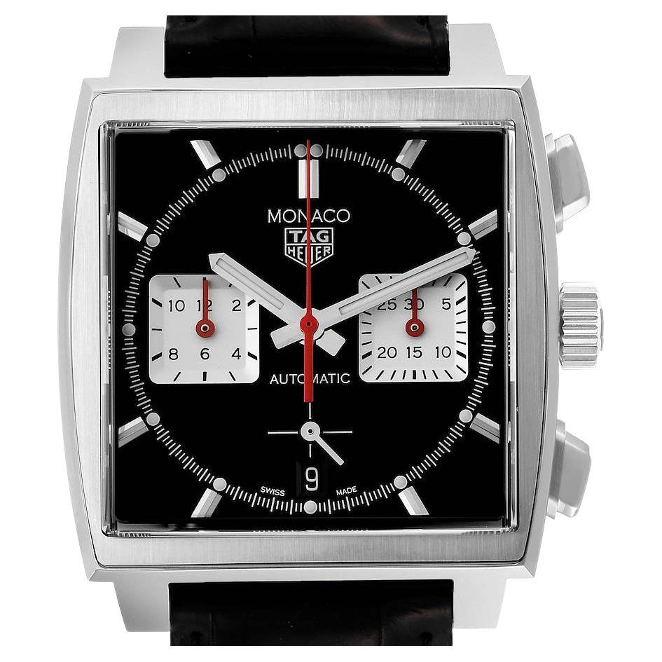 TAG Heuer Monaco LS Chronograph Steel Men's Watch CAL2110 Box Card For ...