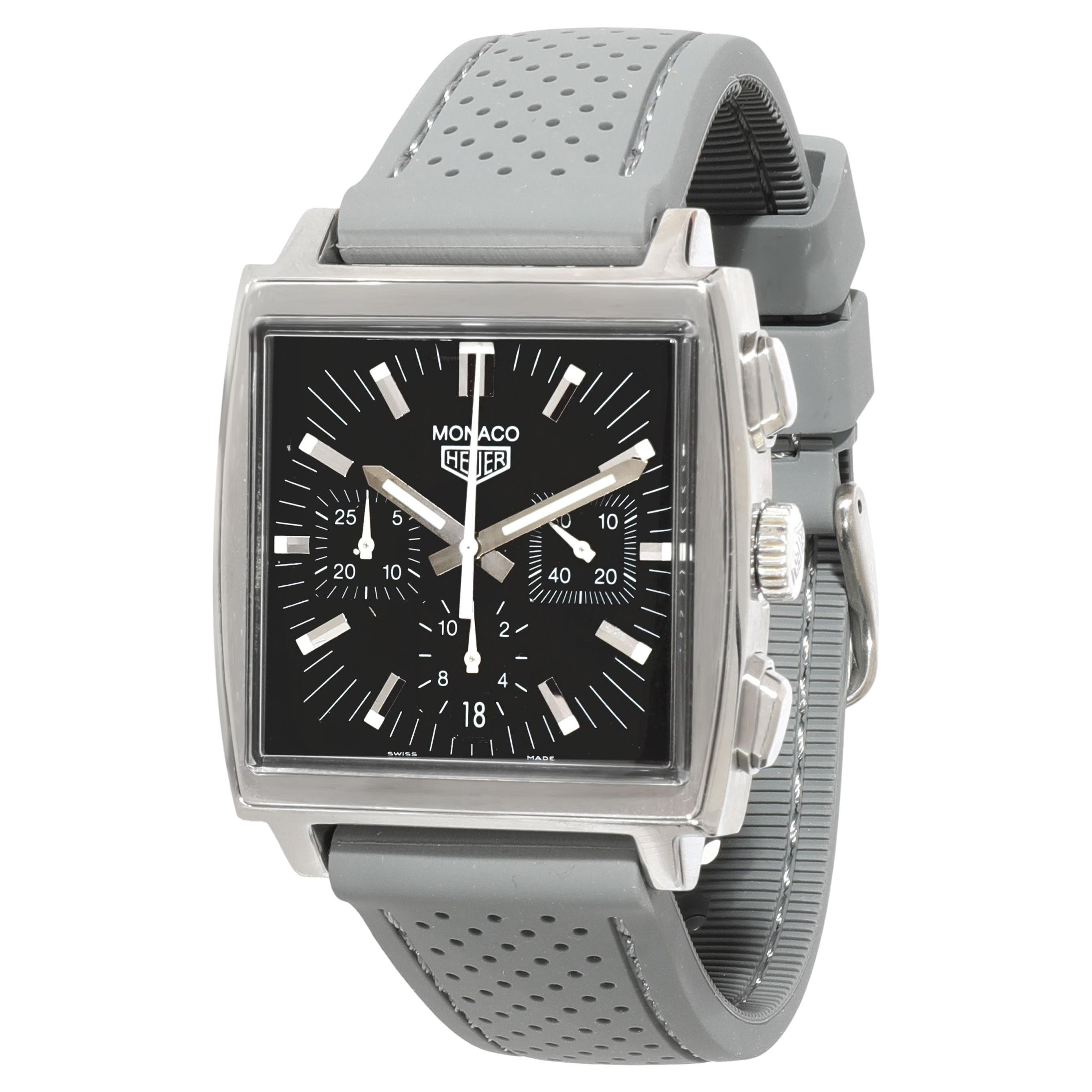 Tag Heuer Yellow Gold Monaco Chronograph Wristwatch at 1stDibs