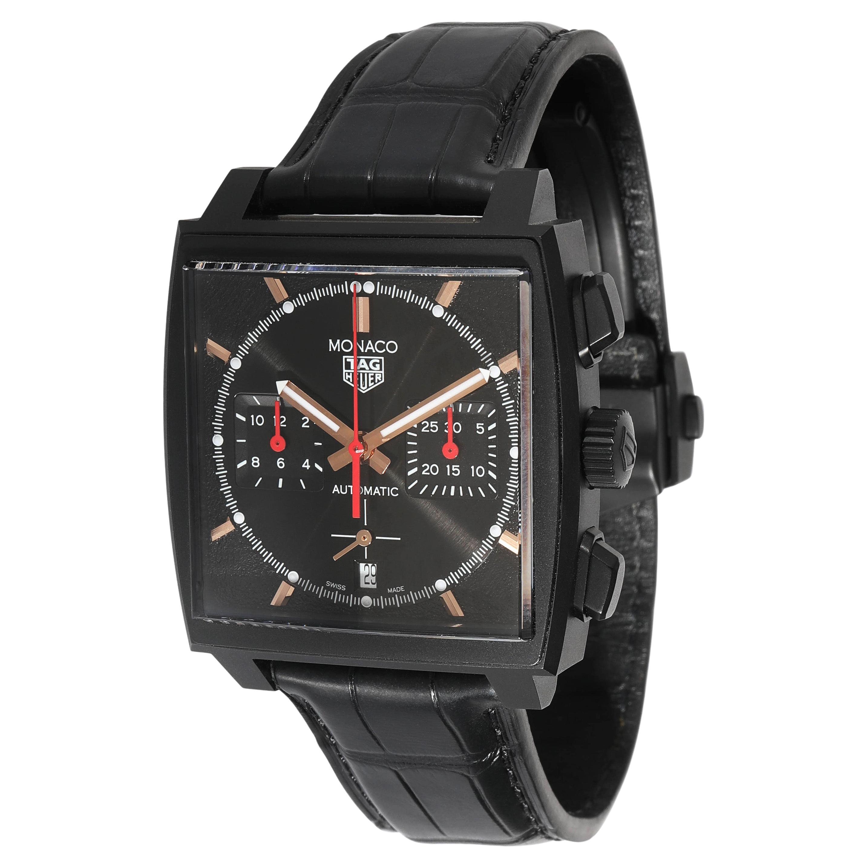 Tag Heuer Monaco "Dark Lord" CBL2180.FC6497 Men's Watch in Titanium For ...