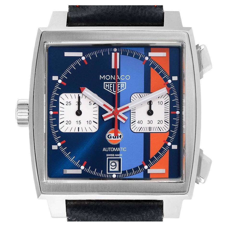 TAG Heuer Monaco Gulf Calibre 12 Chronograph Men’s Watch CAW2113 For ...