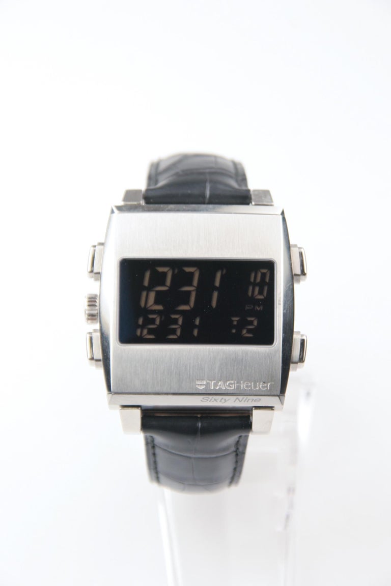 TAG Heuer Monaco Sixty Nine CW9110-0 Automatic Reversible Men’s Watch ...