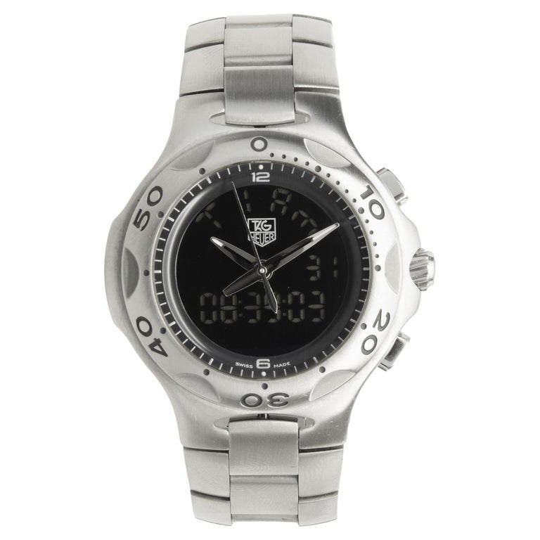 Tag Heuer Stainless Steel Kirium Formula 1 Chronometer Digital at 1stDibs