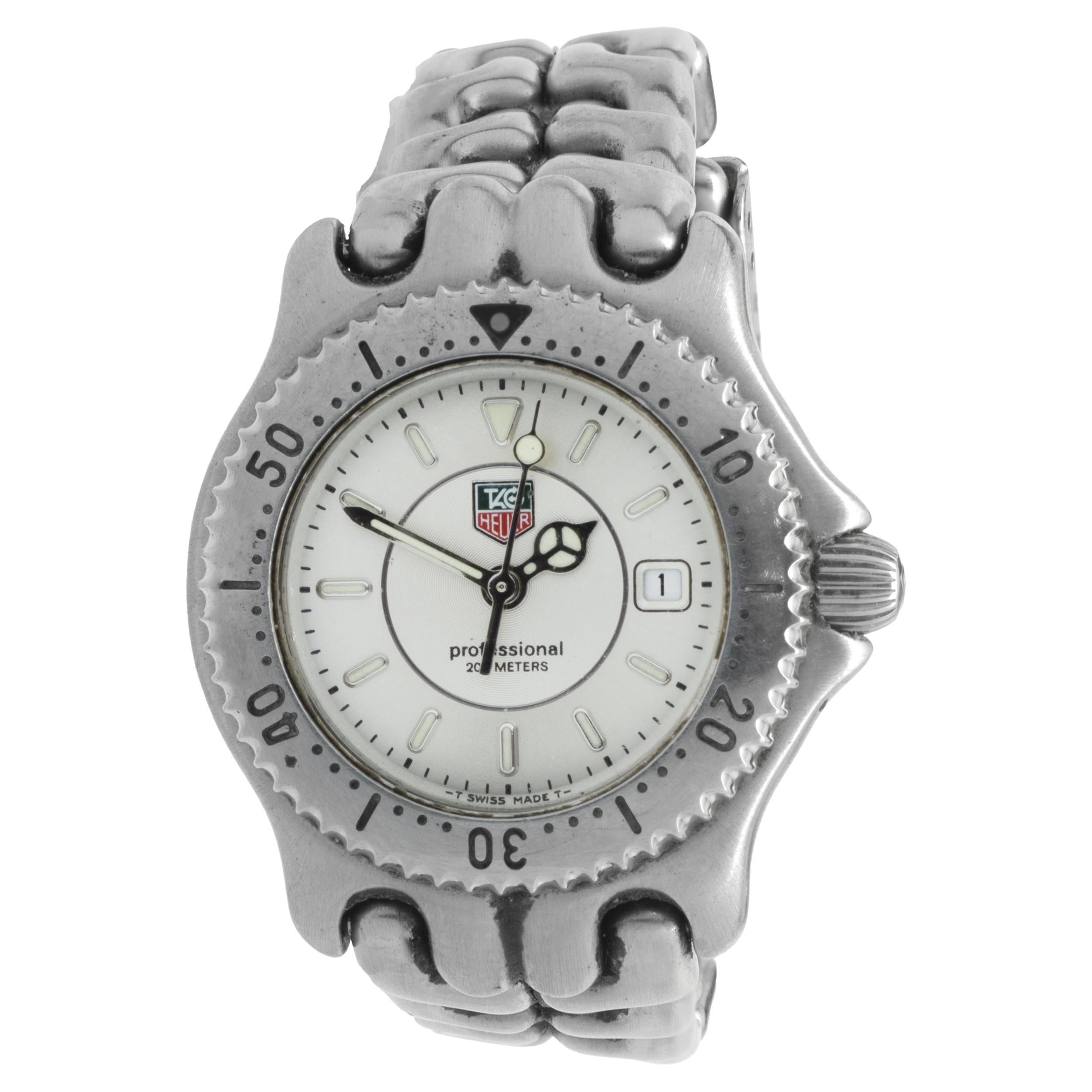 Vintage Ladies TAG Heuer Formula 1 with Black Bessel and Stainless ...