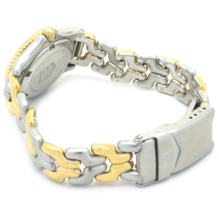 TAG Heuer Two Tone Ladies Professional For Sale at 1stDibs