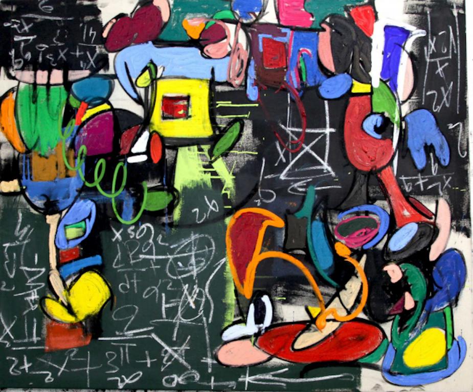 Joseph Nechvatal - Post Conceptual Digital Artist Oil Painting ...