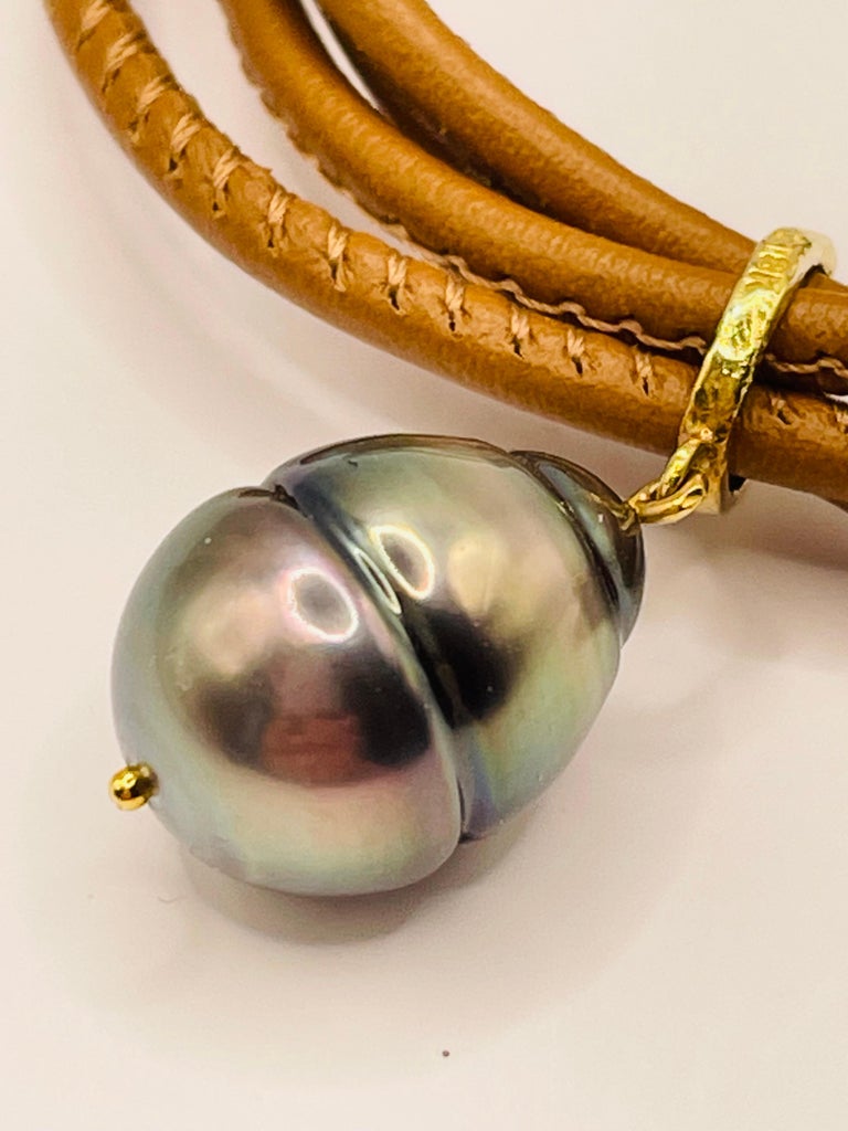 Tahitian Pearl and Turquoise Evil Eye Bracelet by Julia Shlovsky For ...