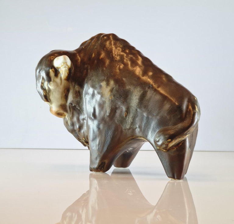 Taisto Kaasinen Bison, Arabia For Sale at 1stDibs
