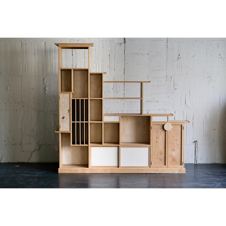 Takanobu Kurimata Shelf Japanese Mingei Contemporary Folk Craft Style ...