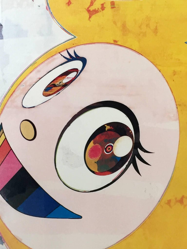 Takashi Murakami Offset Lithograph, "And Then...Yellow Jelly" at 1stDibs