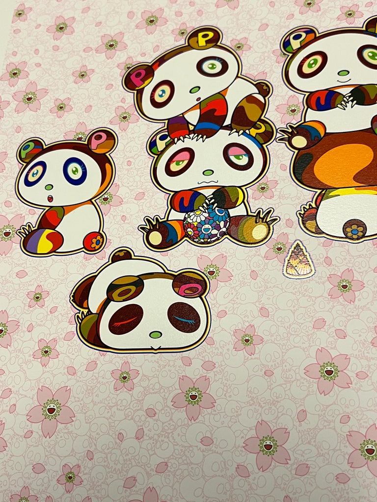 Takashi Murakami - Baby Pandas Cuddling! Yay! For Sale at 1stDibs ...