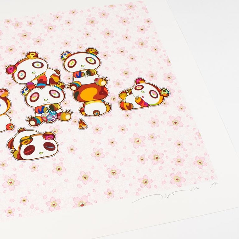 Takashi Murakami - Baby Pandas Cuddling Yay! Limited Edition of 100 ...