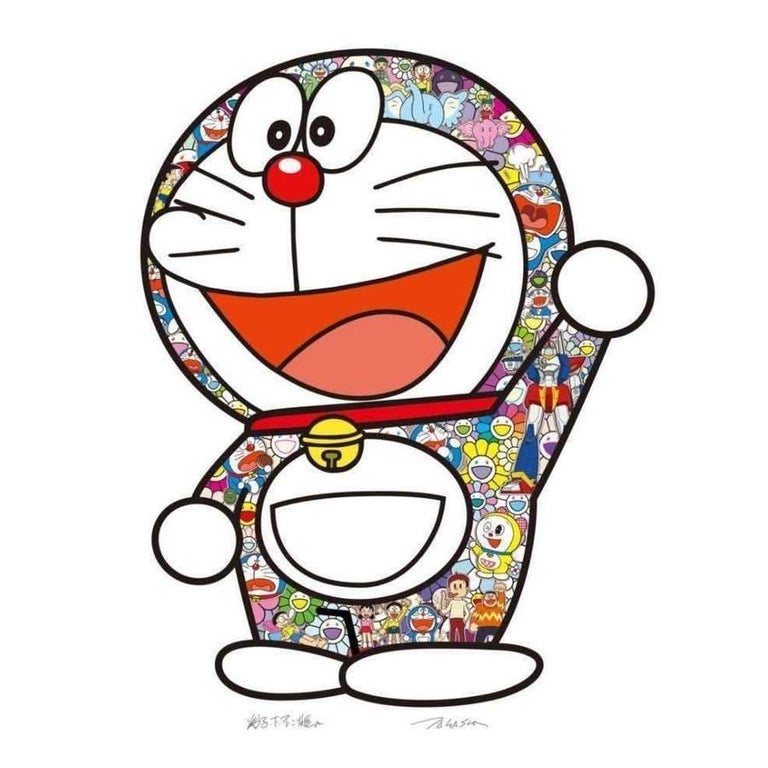 Takashi Murakami - Doraemon: Hip Hip Hurrah! For Sale at 1stDibs