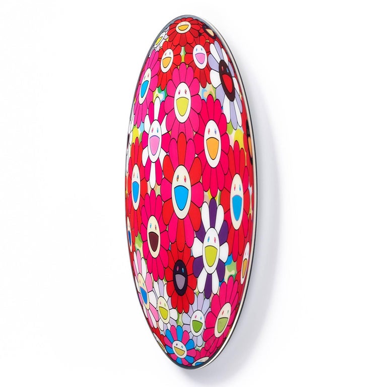 Takashi Murakami - Flower Ball (3D) Turn Red! at 1stDibs