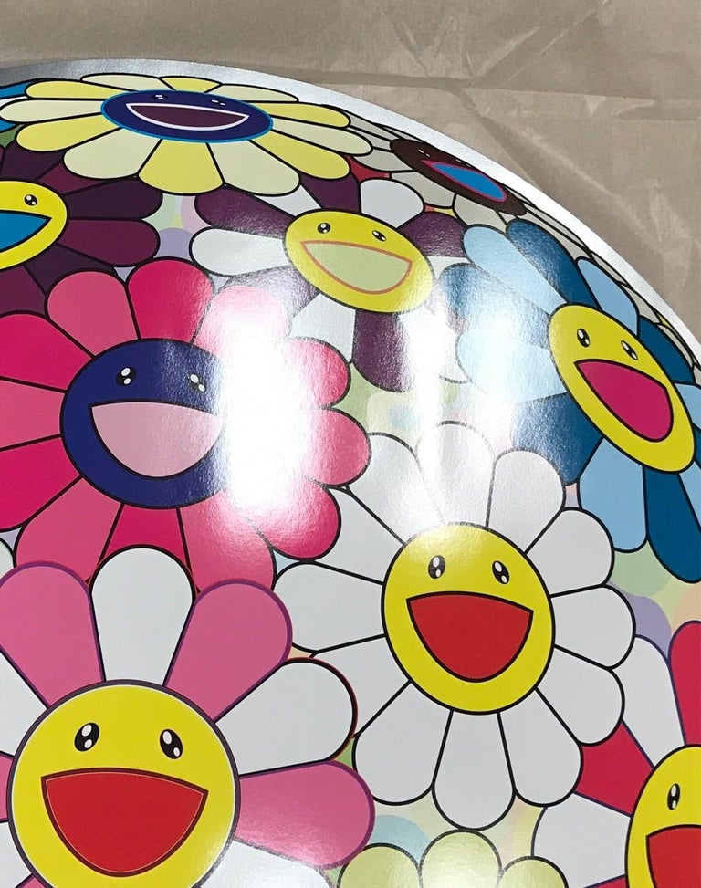 Takashi Murakami - Flowerball Pink. Limited Edition (print) by Murakami ...