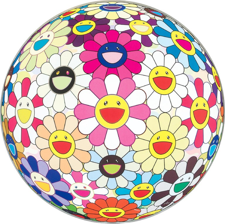 Takashi Murakami - Flowerball Pink. Limited Edition (print) by Murakami ...
