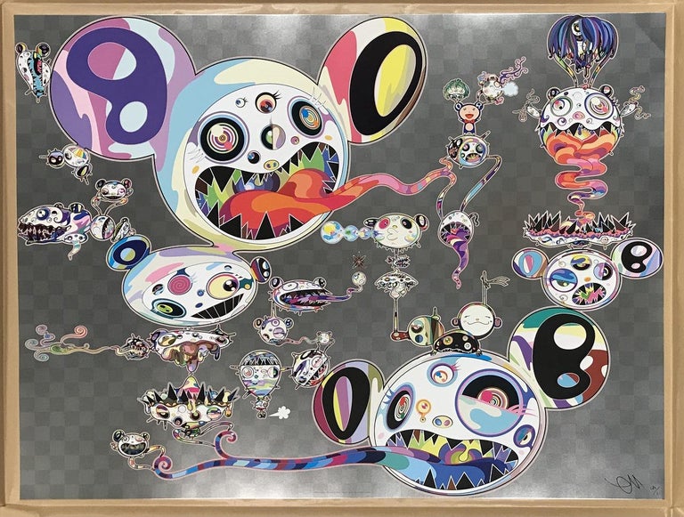 Takashi Murakami - Hands clasped. Limited Edition (print) by Takashi ...