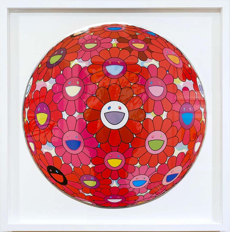 Takashi Murakami A Return From Wandering Tokyo Flowers Japan Pop