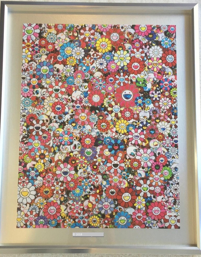 Takashi Murakami - Murakami print with cold stamp, signed original - An ...