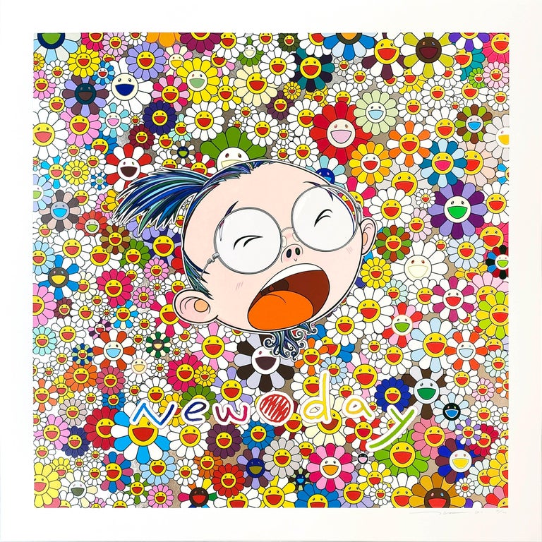 Takashi Murakami - New Day - Self Portrait En vente sur 1stDibs