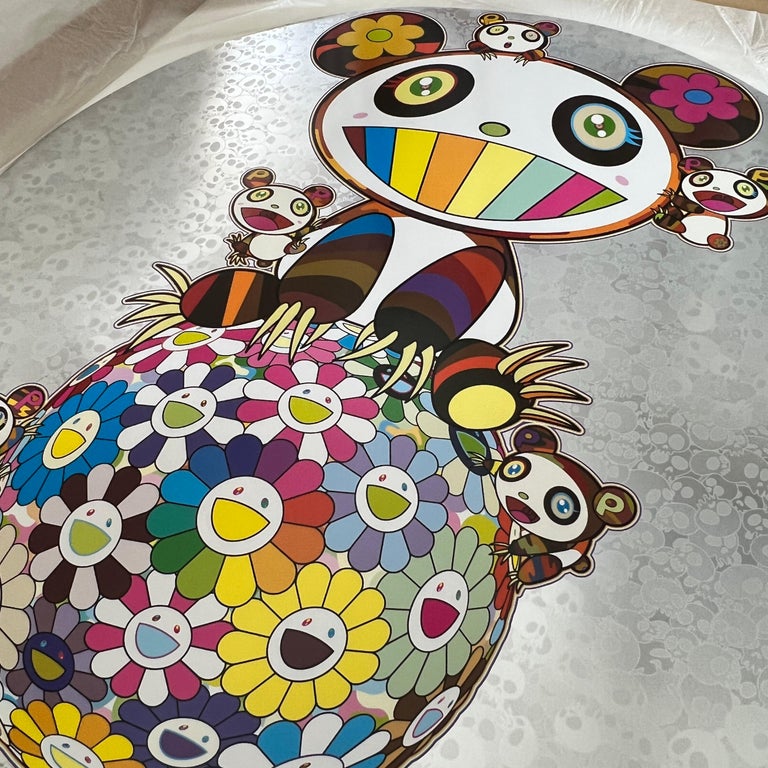 Takashi Murakami - Panda avec cubes panda en vente sur 1stDibs