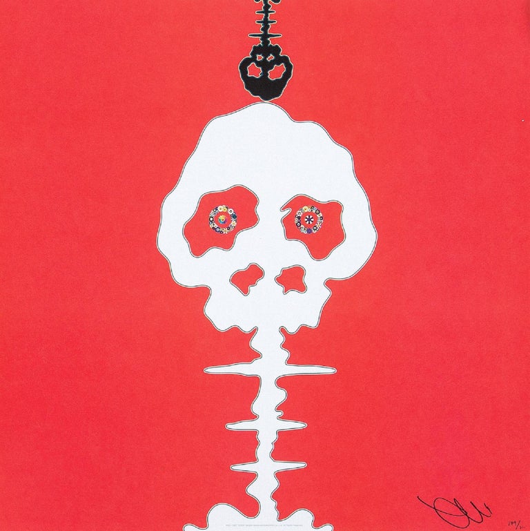 Takashi Murakami - Red Time (2011). Limited Edition (print) by Murakami ...