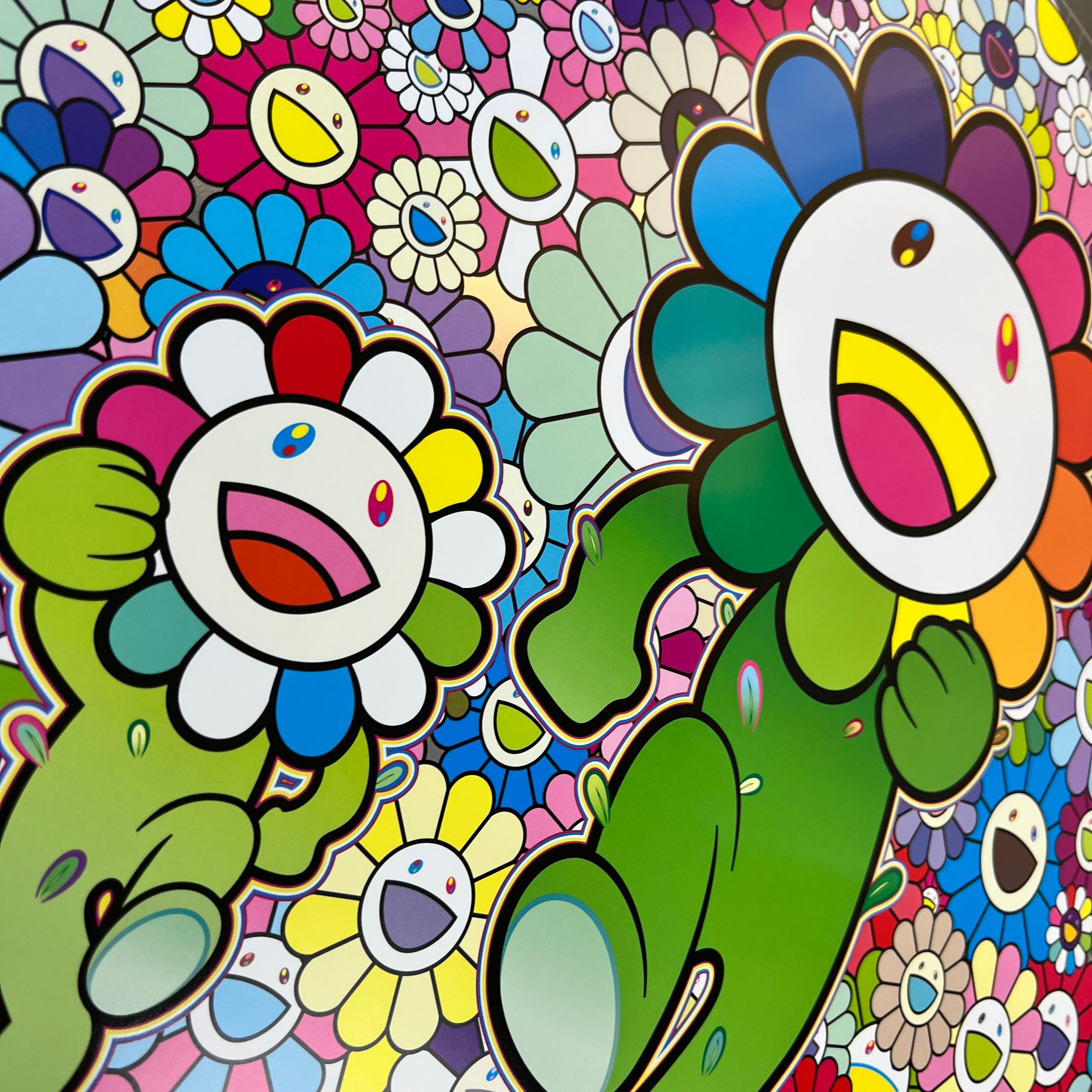 Takashi Murakami - Rum Pum Pum in a Field of Flowers! For Sale at 1stDibs | pum pum flowers ...
