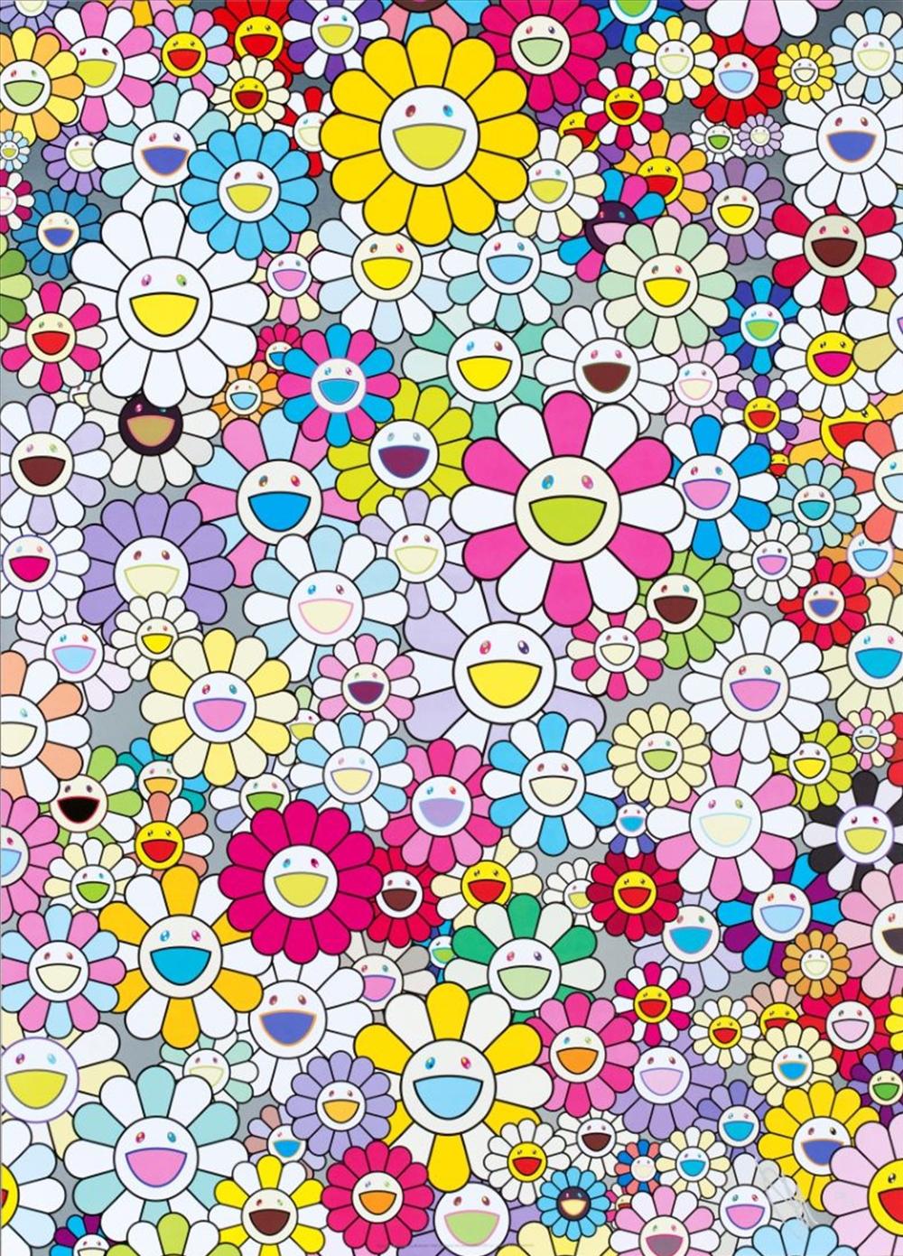 Takashi Murakami - Murakami Champagne Supernova: Multicolor Pink and ...