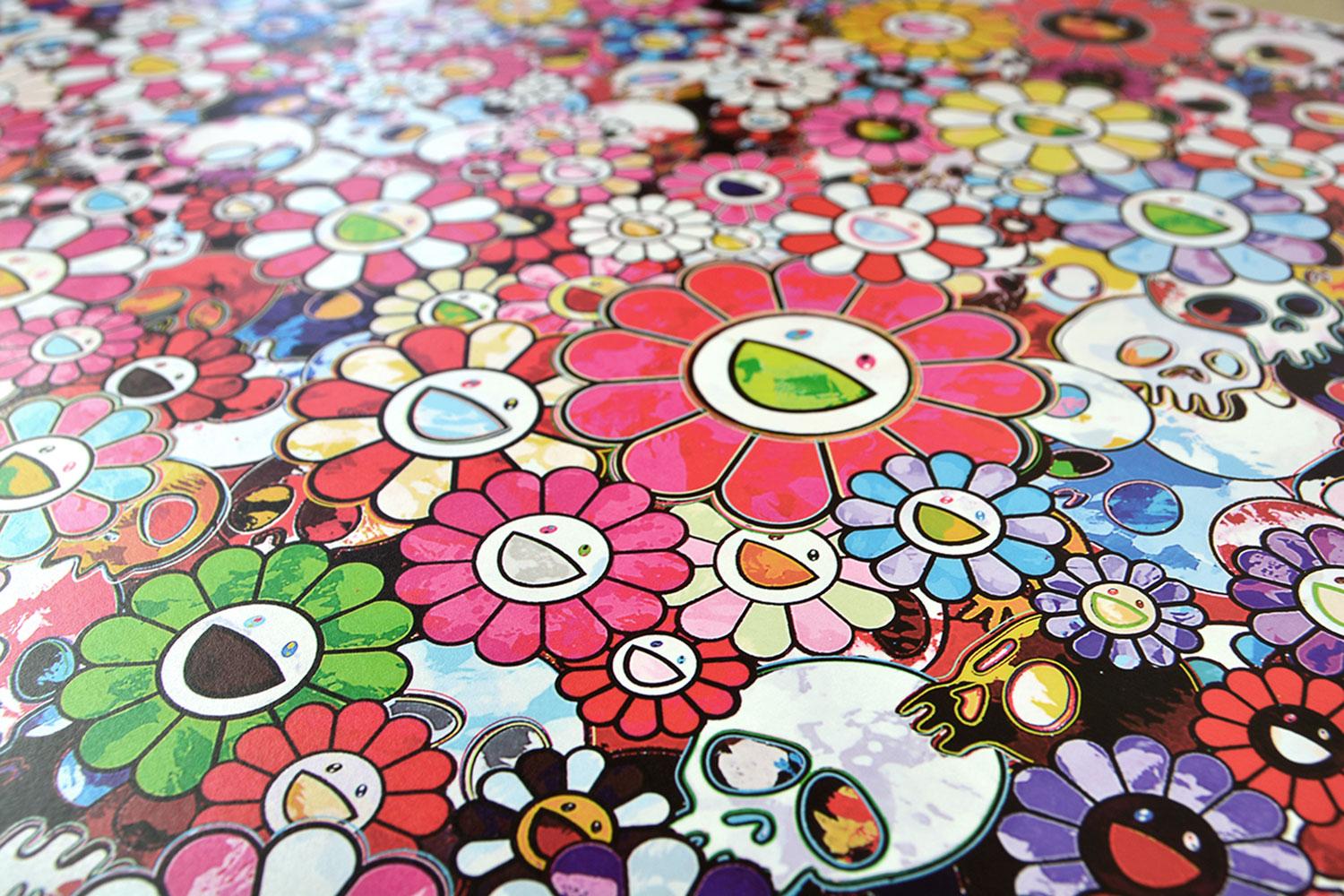 Takashi Murakami - TAKASHI MURAKAMI: DAZZLING CIRCUS Flowers and Skulls ...