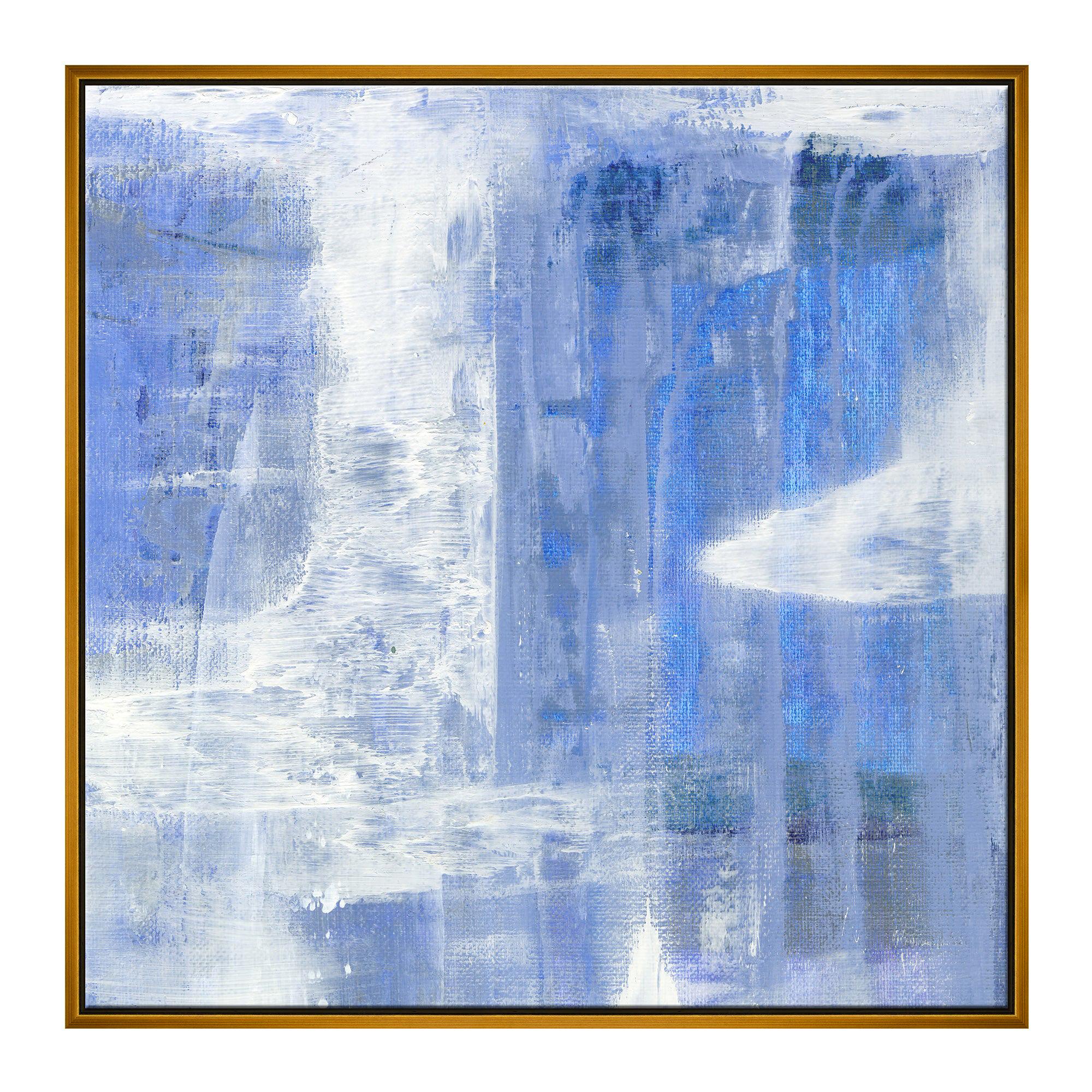 Frenzy, Square Abstract Wall Print on Canvas with Frame by ...