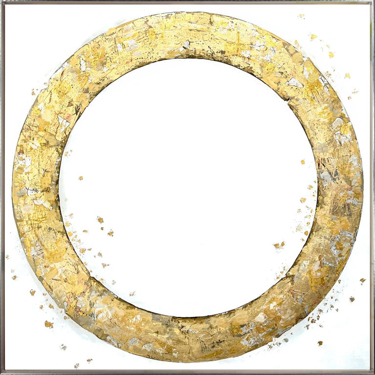 Takefumi Hori - "Circle No. 192" Dimensional Gold Leaf Circle on ...