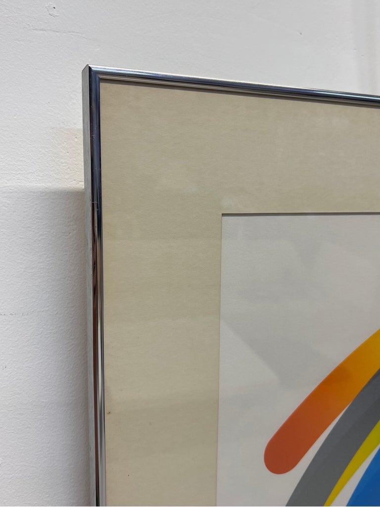 Takeshi Hara Strokes 17 Artist Proof Lithograph, 1983 For Sale at 1stDibs