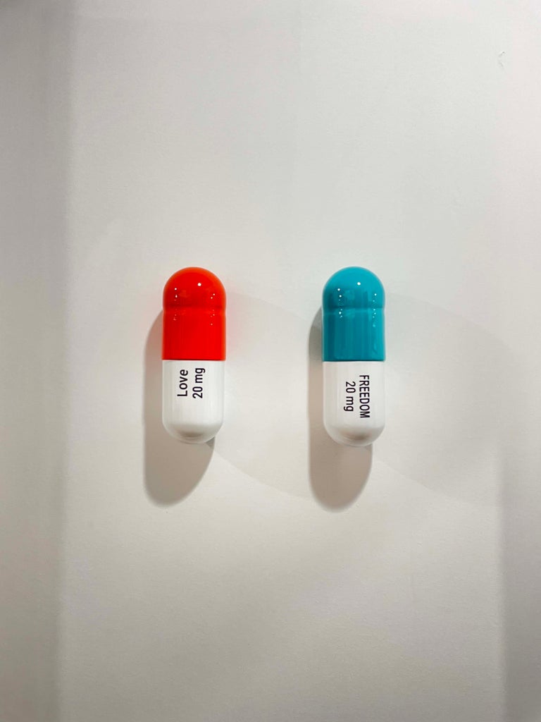 Tal Nehoray - 20 ML Freedom Love pill Combo (Turquoise orange white ...