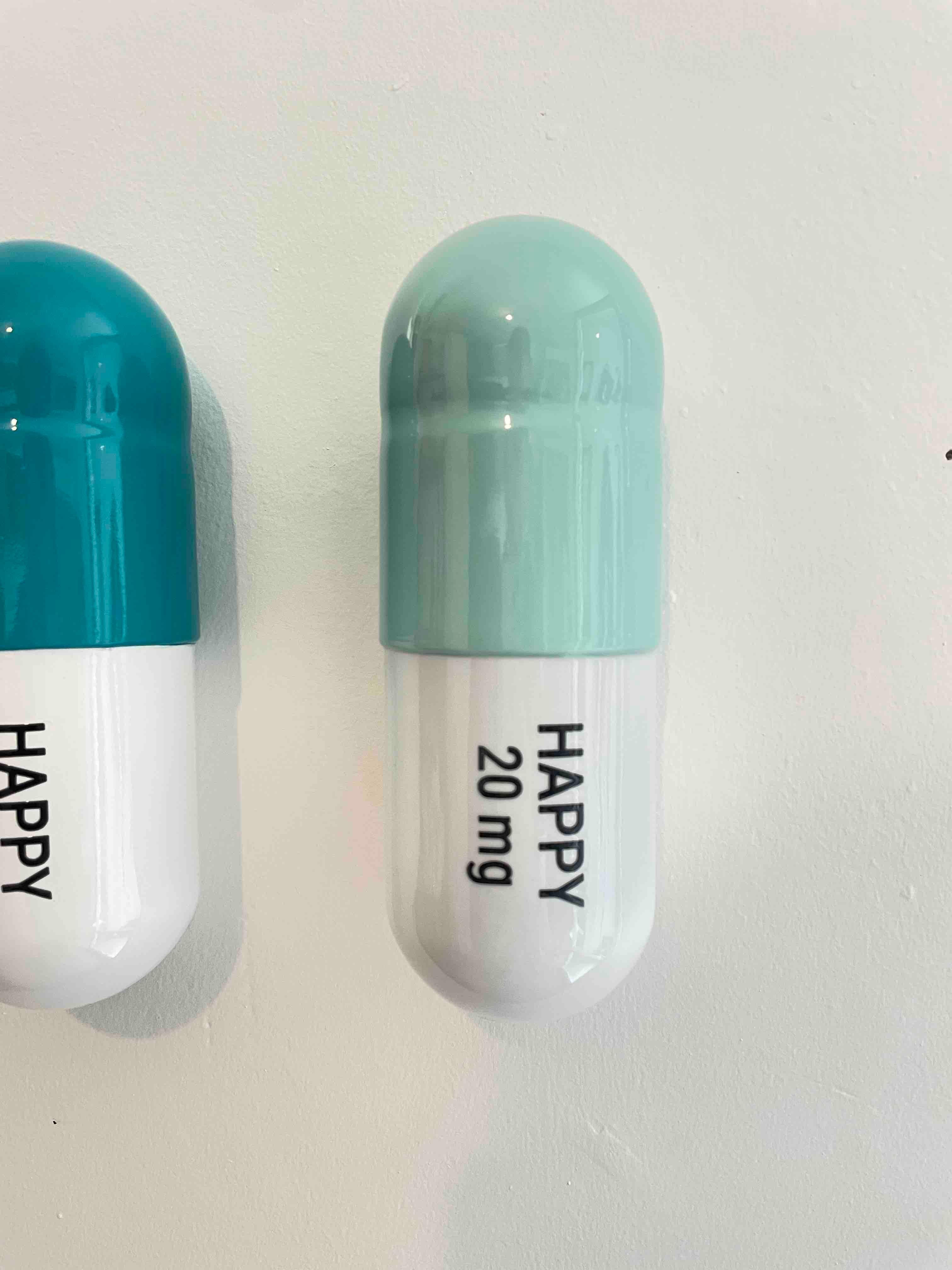 Tal Nehoray - 20 MG Happy pill Combo (turquoise, mint green and pink ...