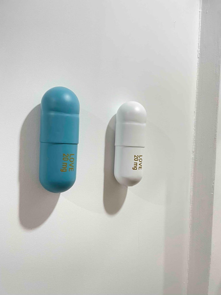 Tal Nehoray - 20 ML Love pill Combo (matte turquoise and white ...