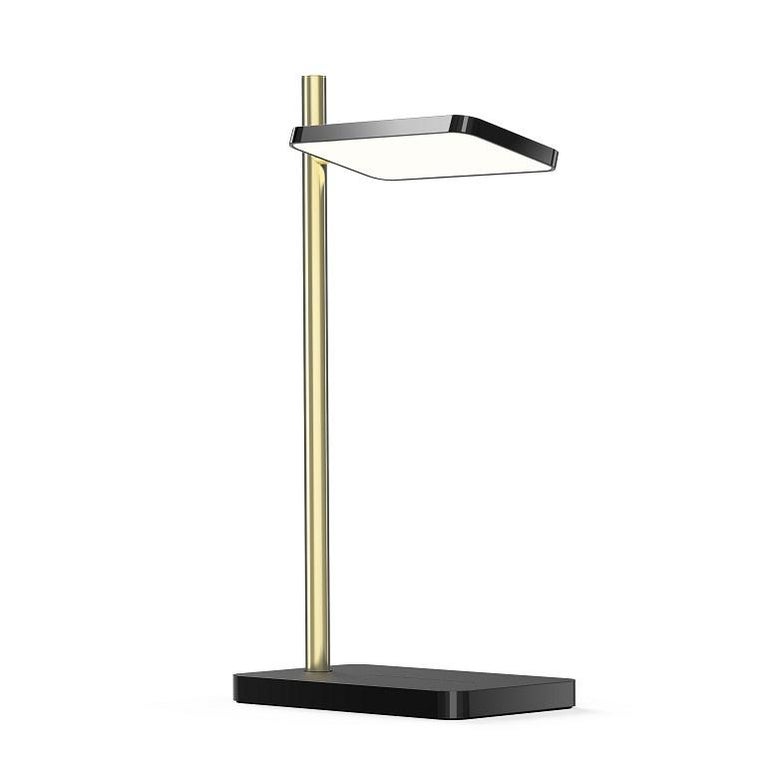 Talia Table Lamp in Black Matt/Gloss and Brass Finish by Pablo Designs ...