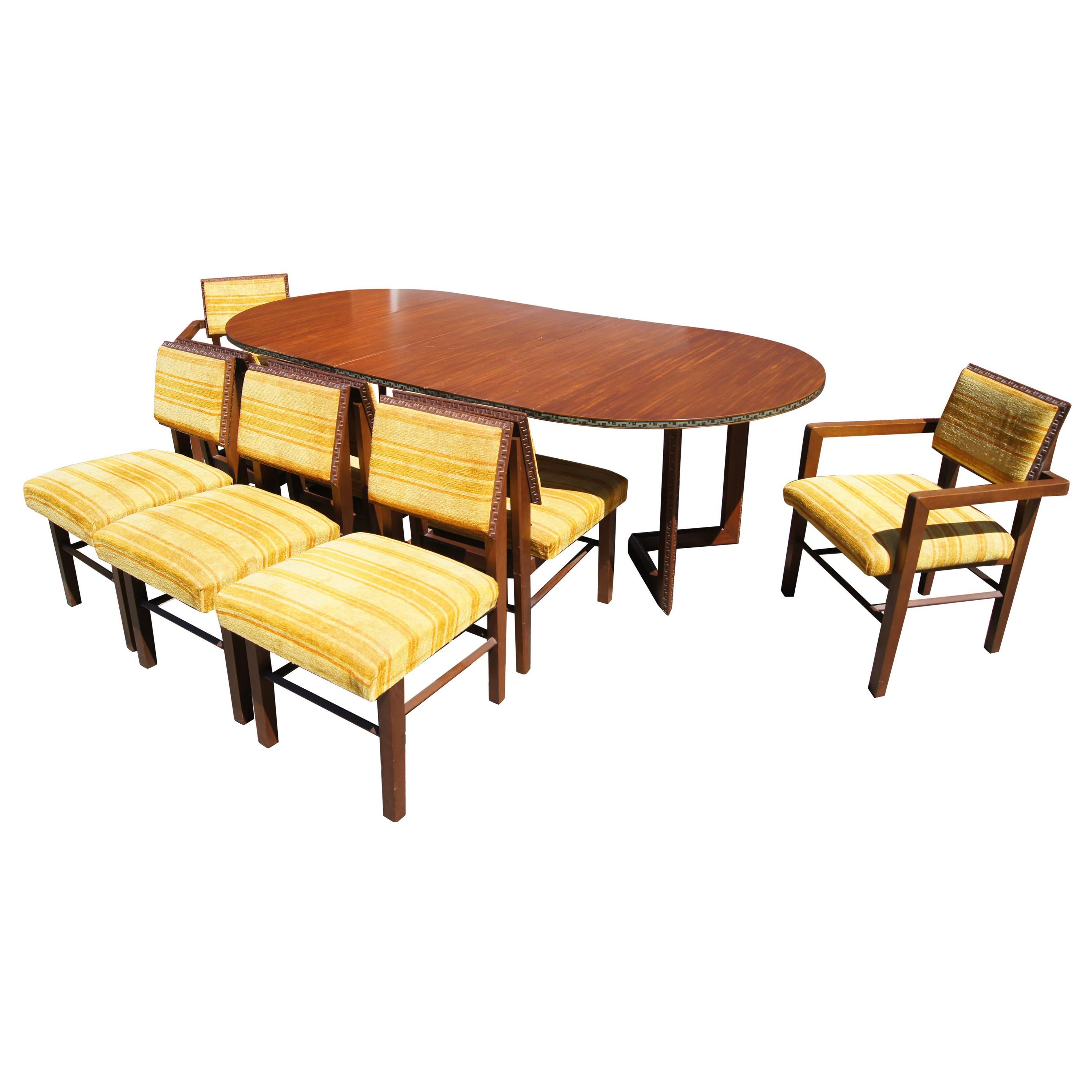 Coffee Table, Model 453-C by Frank Lloyd Wright for Heritage Henredon ...