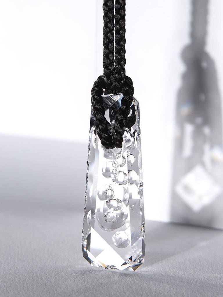 Talisman VII Carved Rock Crystal Pendant Amulet Natural Quartz For Sale ...