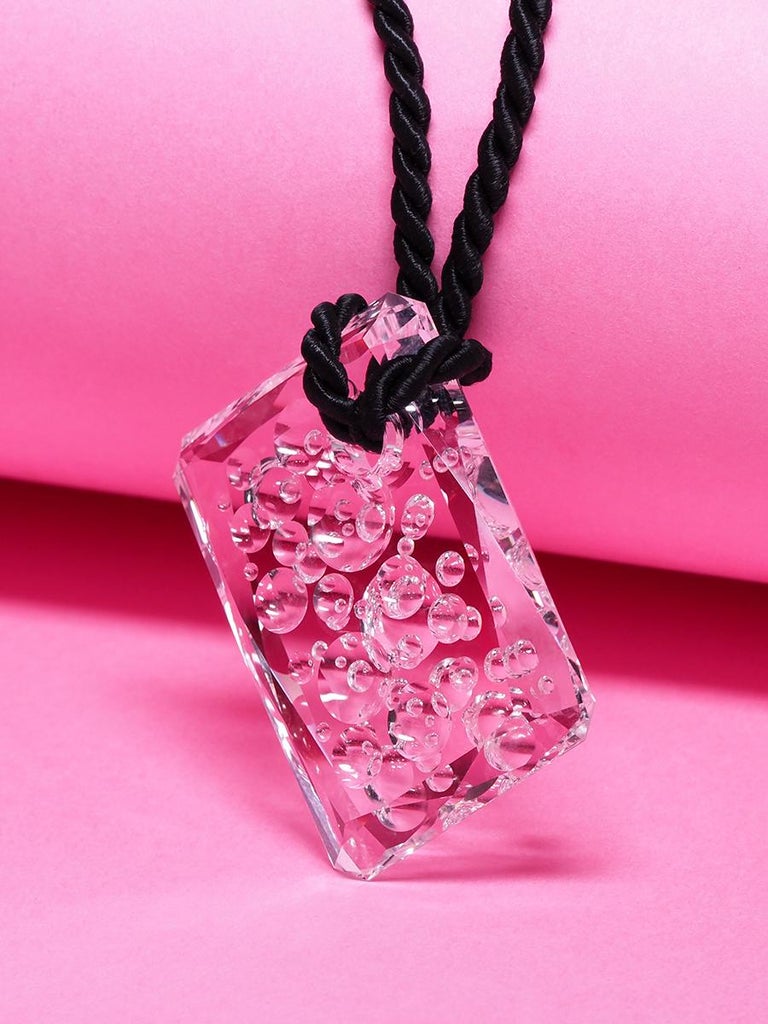 Talisman II Carved Rock Crystal Pendant Unique Magic Power Christmas ...