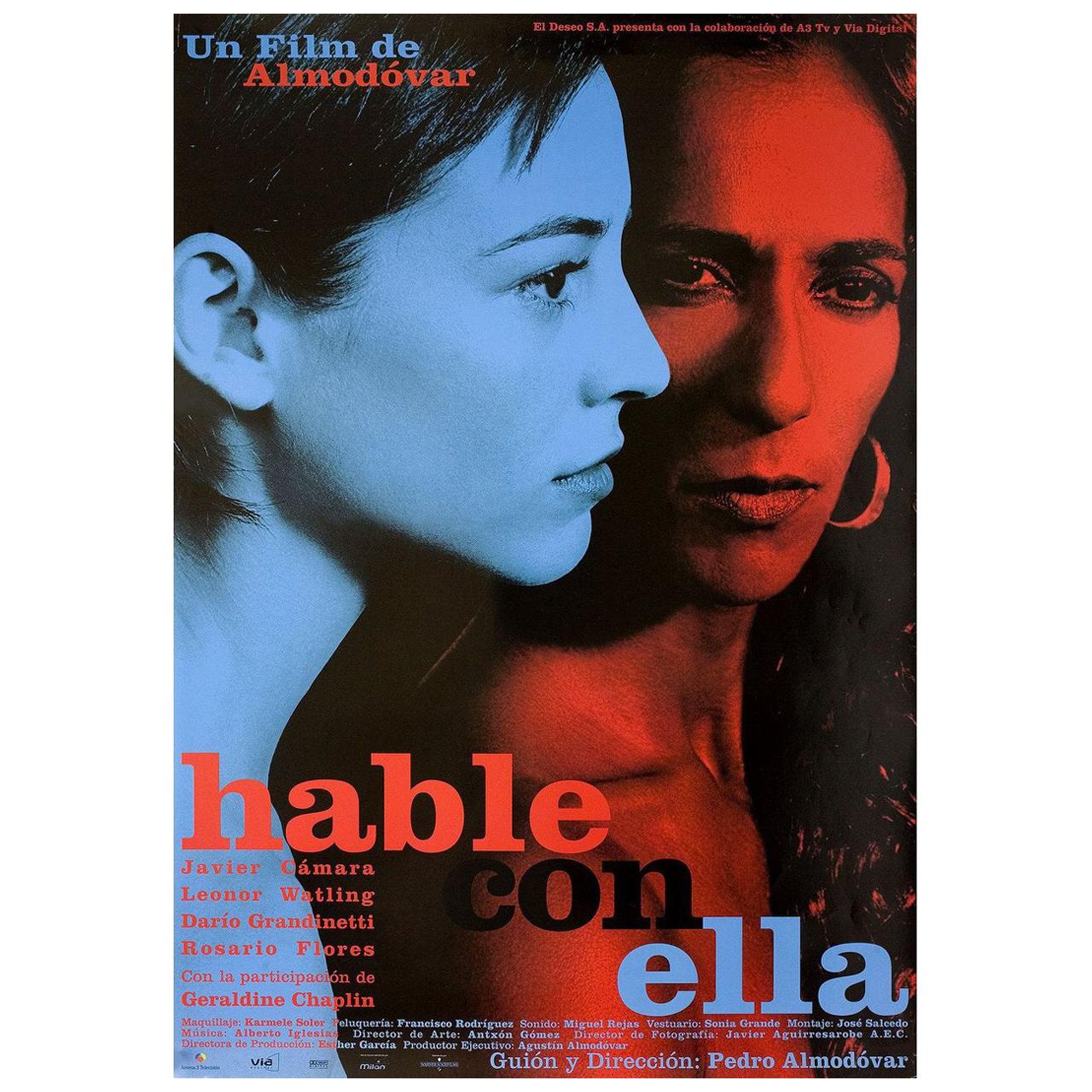 Talk to Her 2002 Spanish B1 Film Poster For Sale at 1stDibs | talk to ...