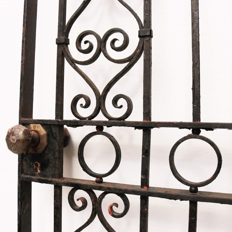 Tall 1930s Edwardian Style Garden Gate For Sale at 1stDibs